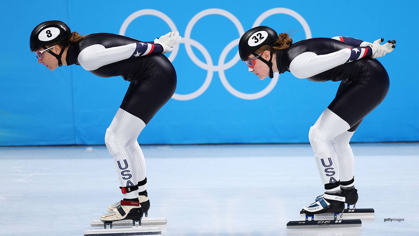 Chase For 2026 Olympics Begins Now For Santos-Griswold, U.S. Short Track Team | Team USA